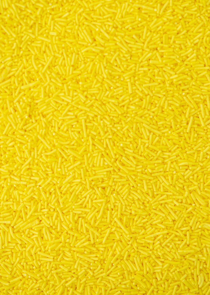 Bright Yellow Crunchy Sprinkles Bulk