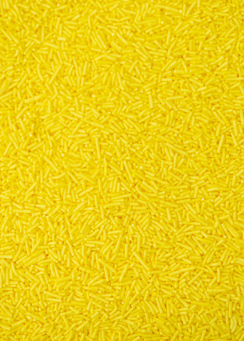 Bright Yellow Crunchy Sprinkles Bulk