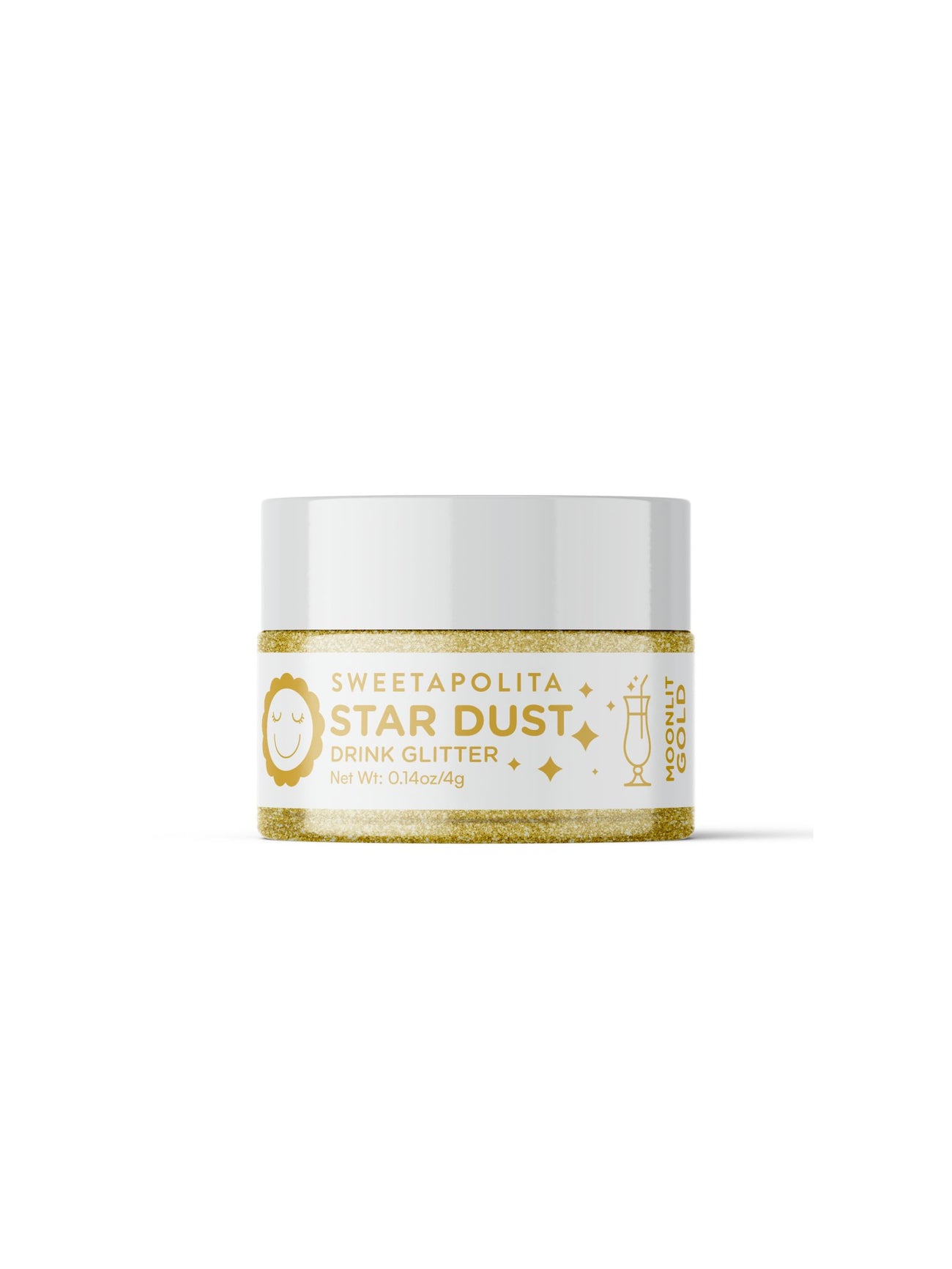 Moonlit Gold | Star Dust Edible Drink + Dessert Glitter - US