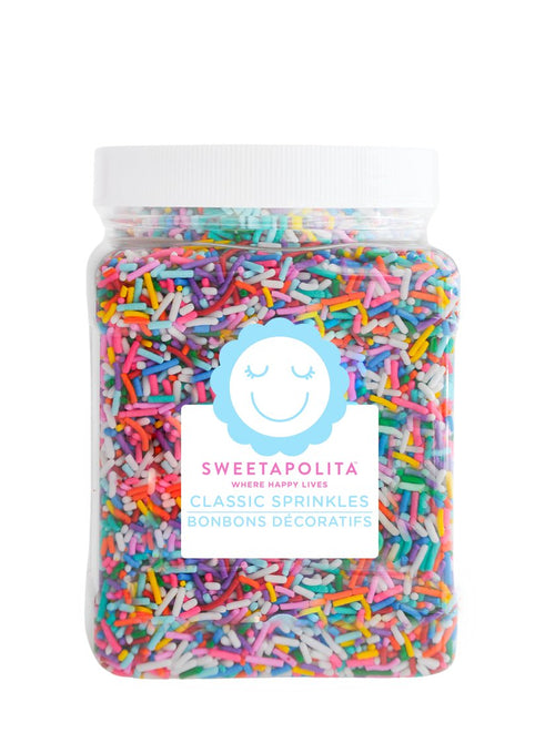 Rainbow Crunchy Sprinkles, Vegan/Gluten-Free